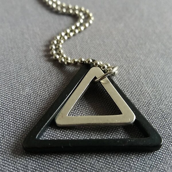 Double Triangle - Etsy