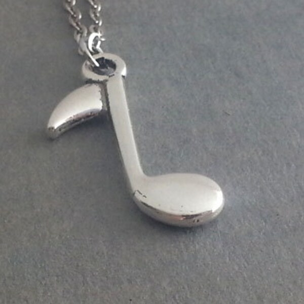 Music Necklace - Etsy UK