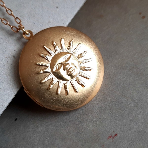Sunshine Locket - Etsy