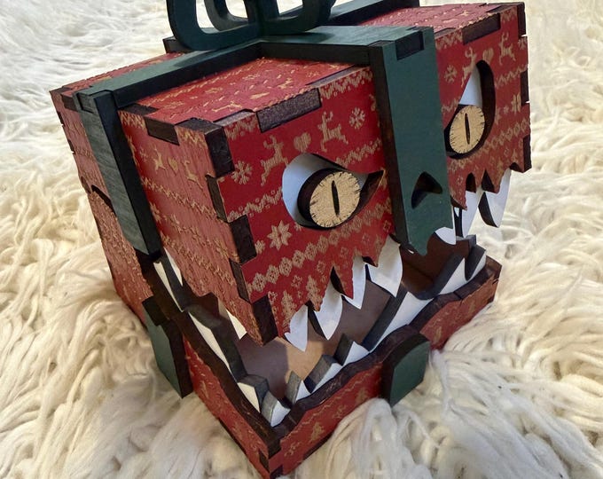 Laser Cut Mimic Chest SVG: 3-4.5mm Material, Two Sizes (digital ...
