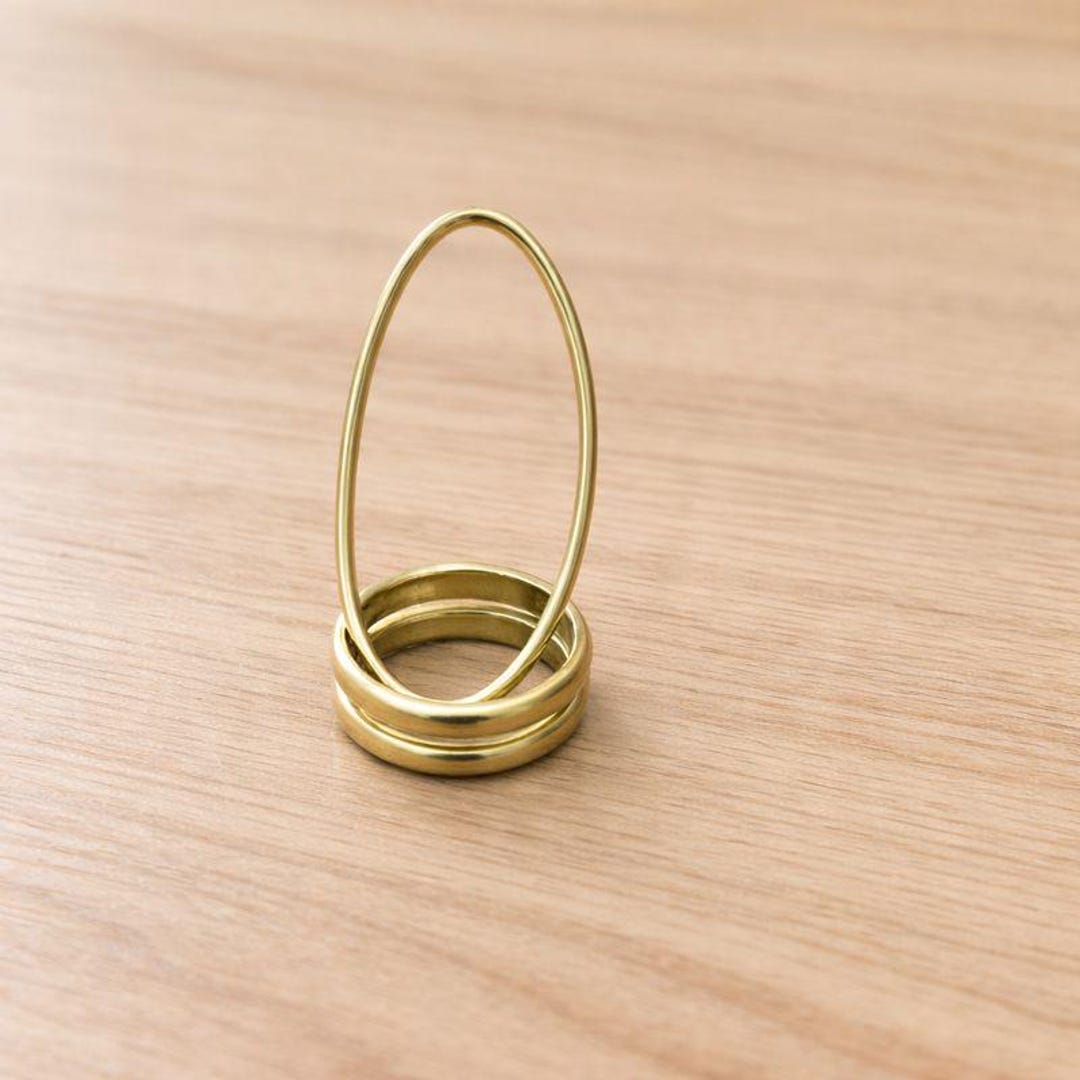 Arthritis Ring Adjustable Finger Splint | Brass Joint Support Ring ...