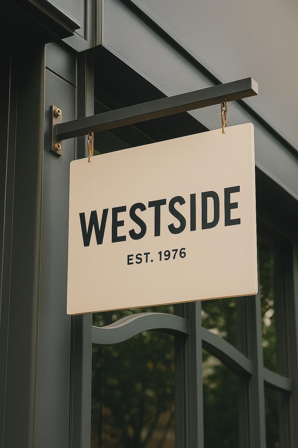 Custom Cafe Blade Sign | Outdoor Hanging Storefront Business Logo ...