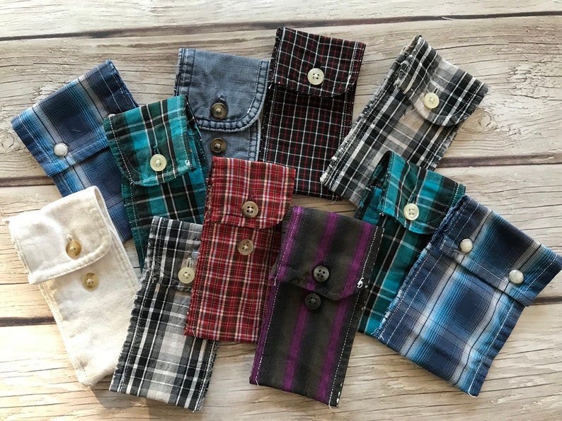 Shirt Cuff Pouches - Clothing Keepsake - Loved One Remembrance - Memory ...