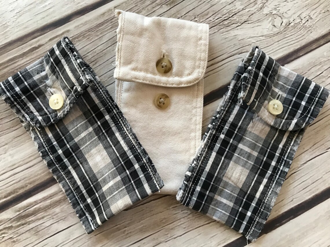 Shirt Cuff Pouches - Clothing Keepsake - Loved One Remembrance - Memory ...