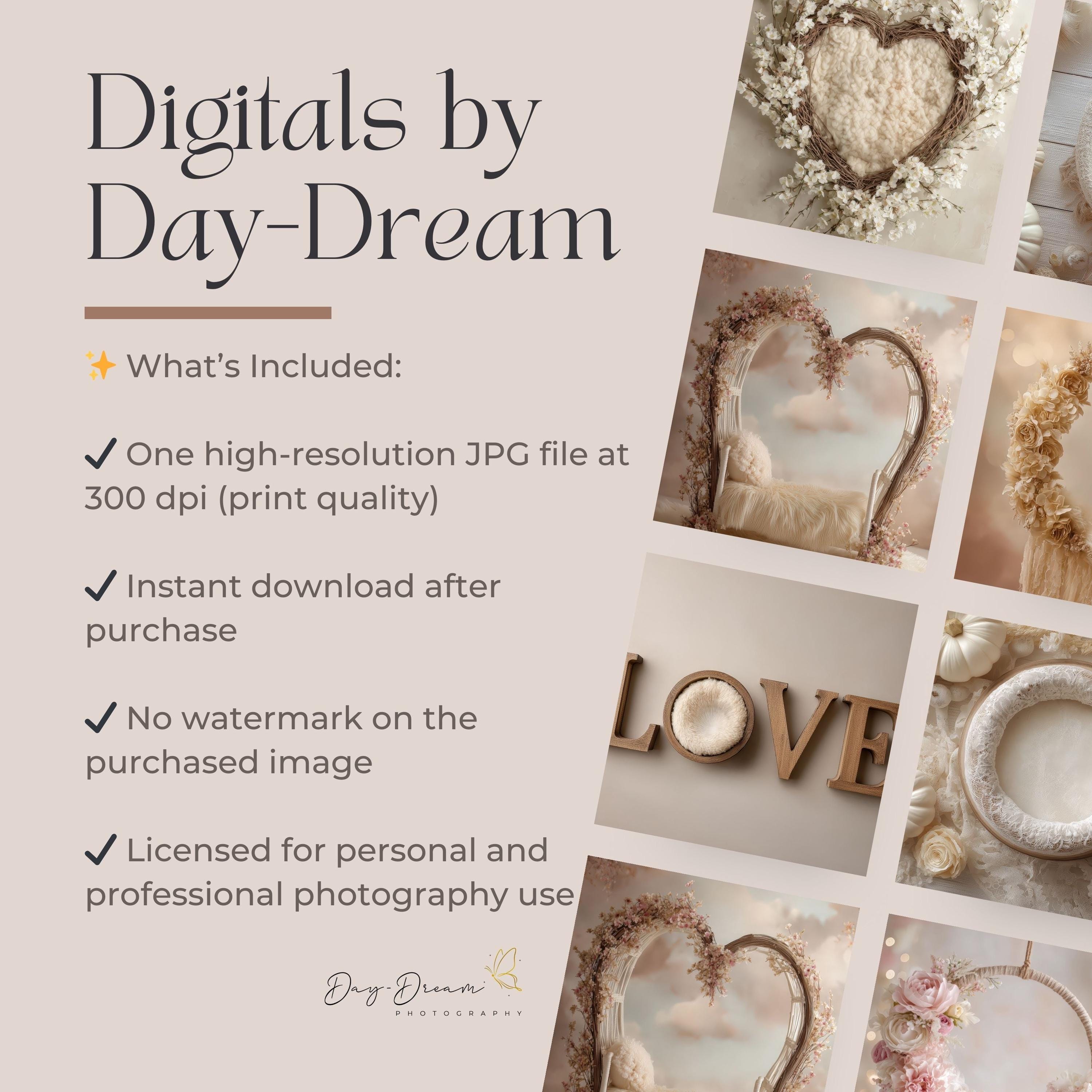 Digital Maternity Backdrop - Fine Art Hand Painted Background - Blue ...