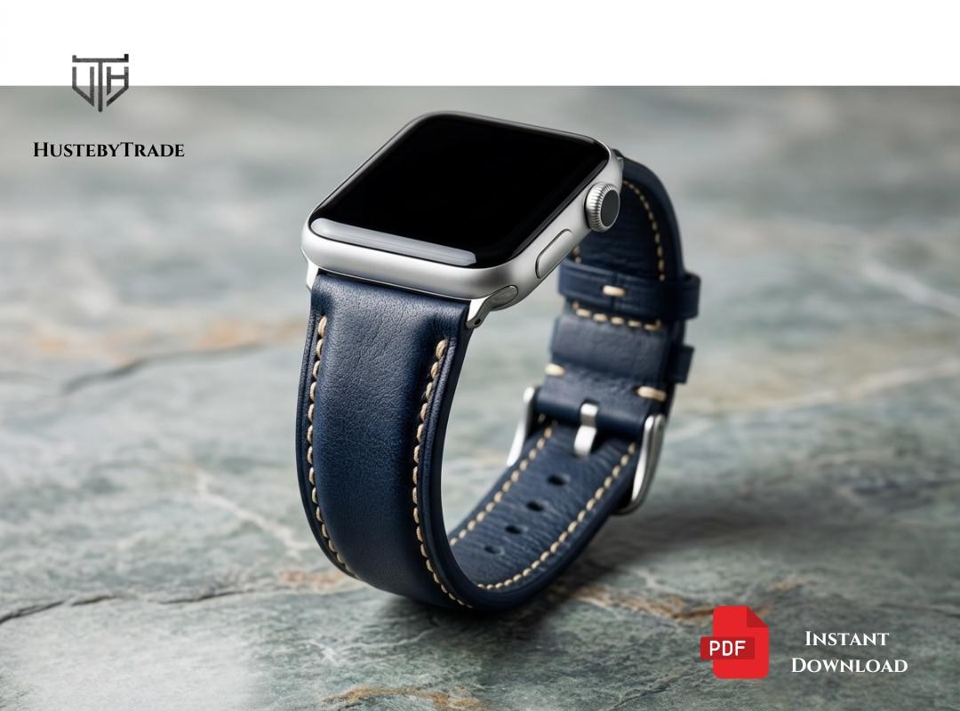 Leather Watch Strap | Watch Strap Pattern | Digital PDF Pattern ...