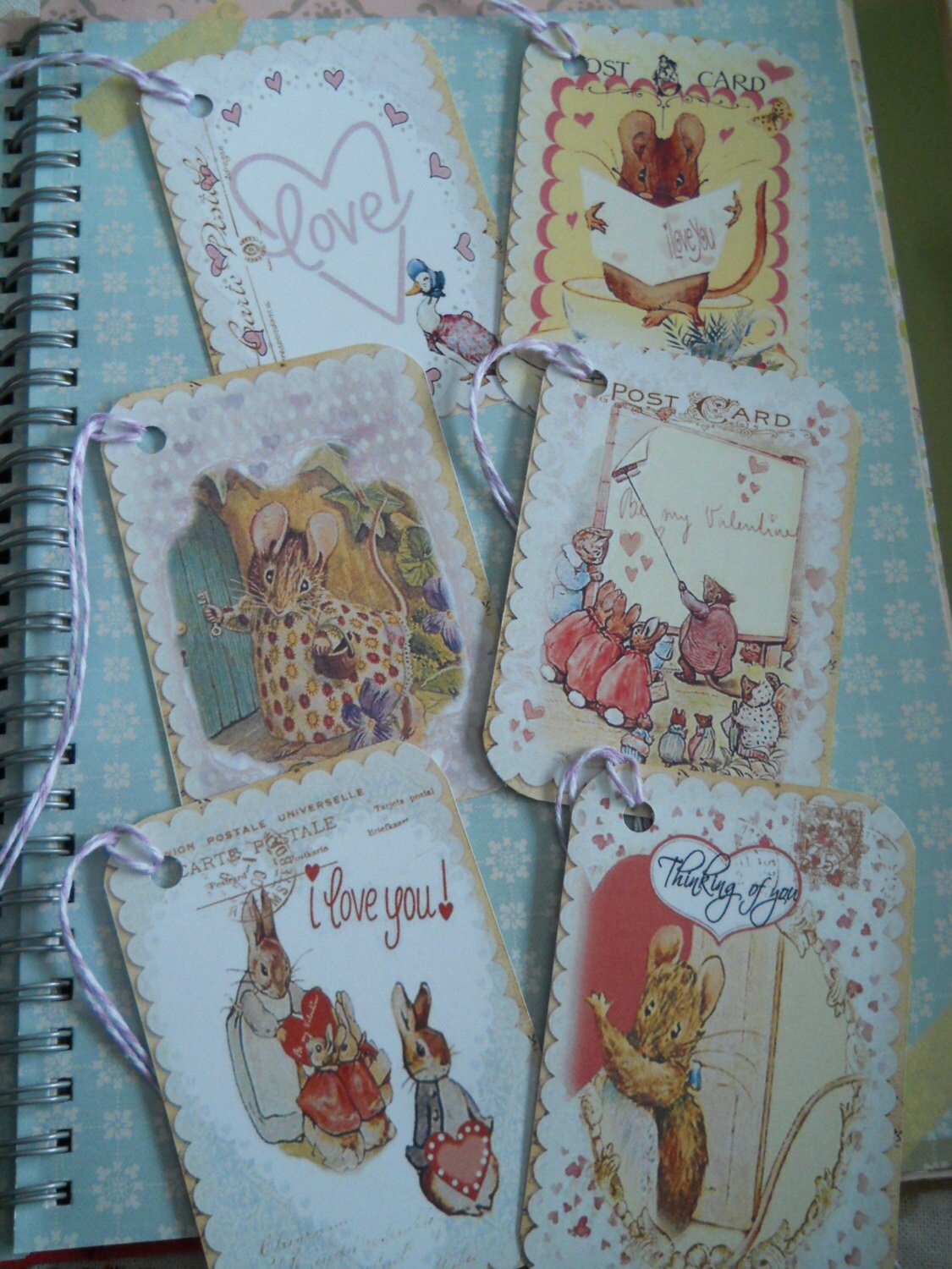 Peter Rabbit Valentine Banner, Peter Rabbit Valentine Gift Tag ...