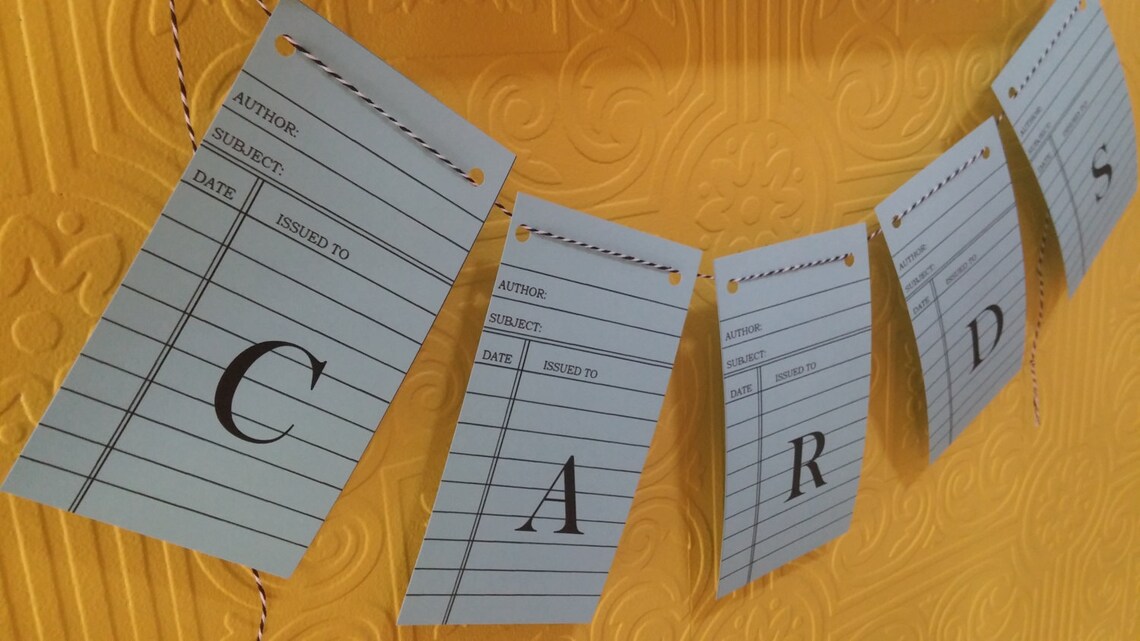 Library Cards Wedding Blue Library Cards Wedding Library Card - Etsy Canada