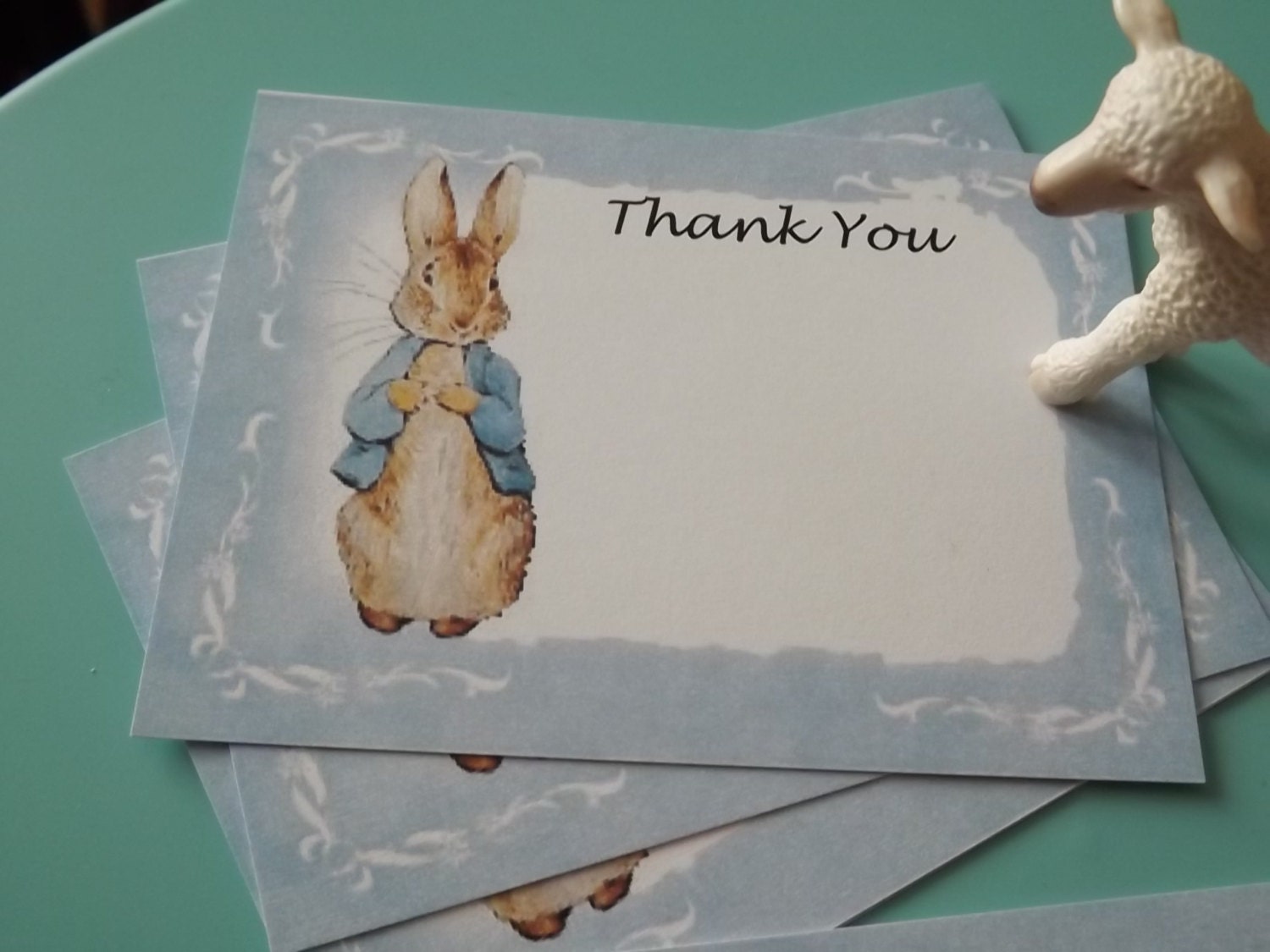 Peter Rabbit Thank You Cards Peter Rabbit Merci Cards Peter - Etsy