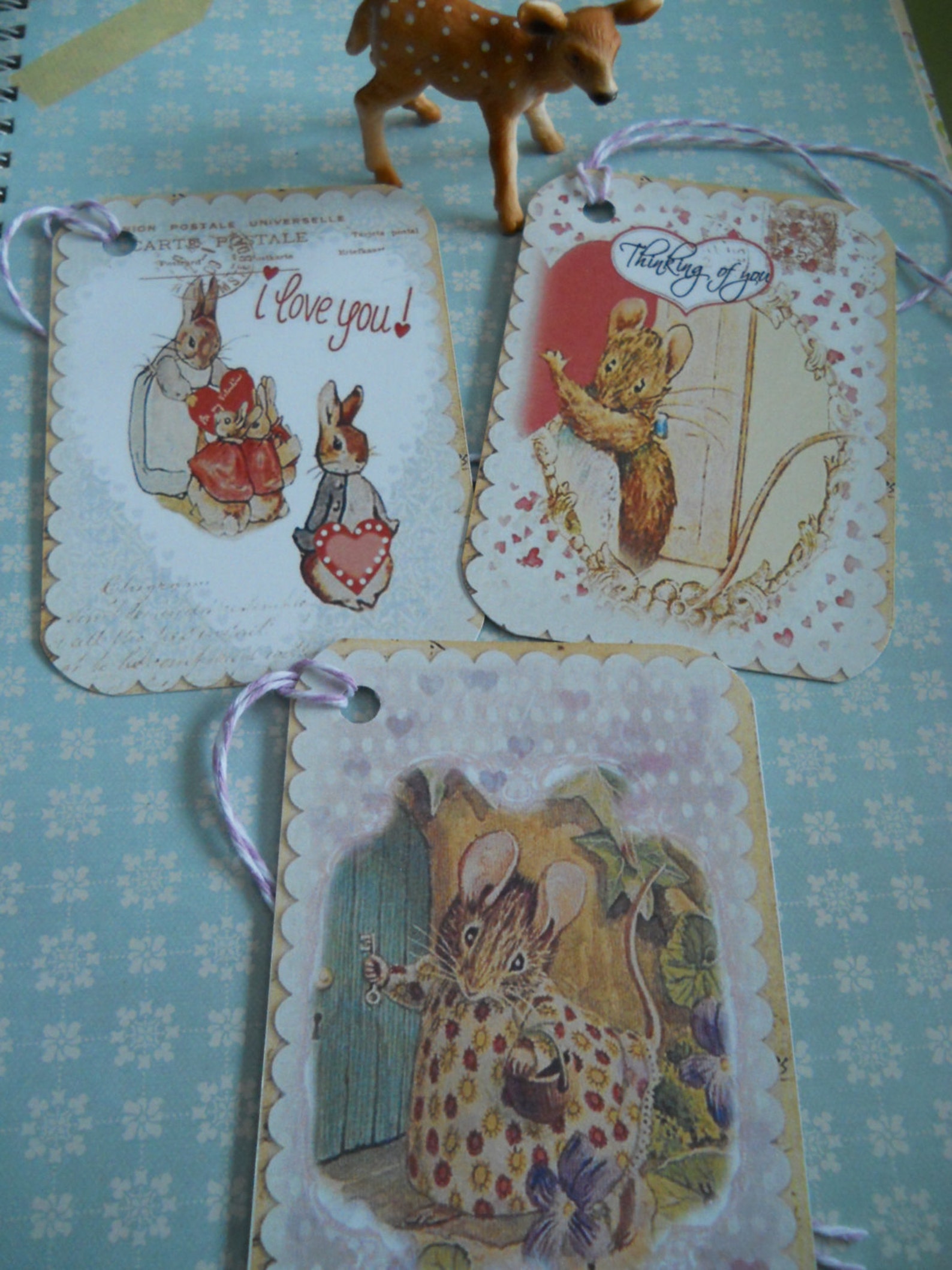 Peter Rabbit Valentine Banner, Peter Rabbit Valentine Gift Tag ...