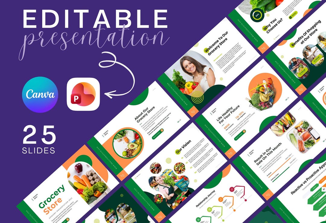 Grocery Store Presentation | Supermarket Business Pitch Deck | Food ...