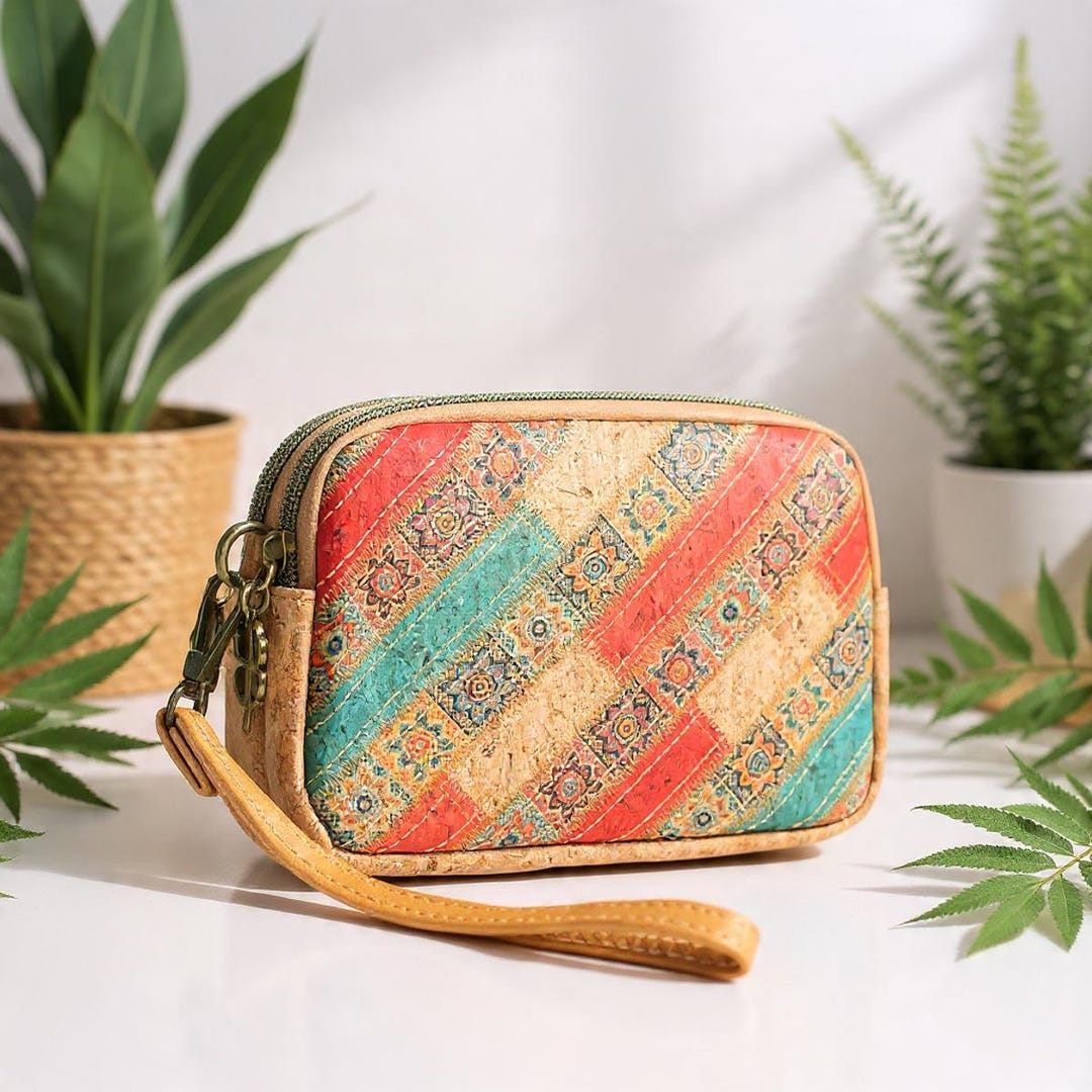 Portuguese Cork Crossbody Bag | Eco-friendly Vegan Purse - Etsy