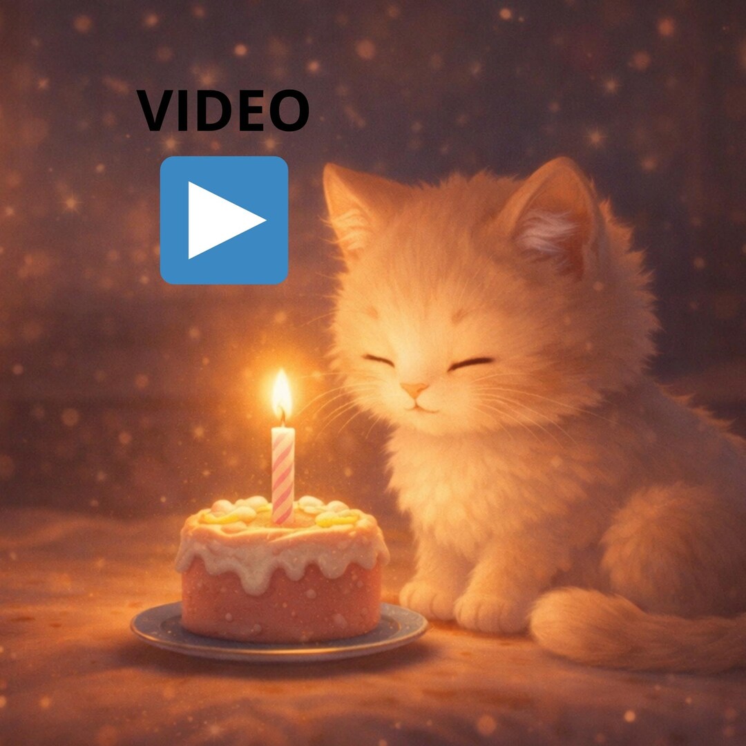 Quiet Birthday Moment – 10 Minute Calm Birthday Background Video - Etsy