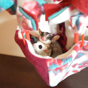 Snuggle Ball Pit; Large Fleece Reversible Hanging Pouch, Includes 4 ...