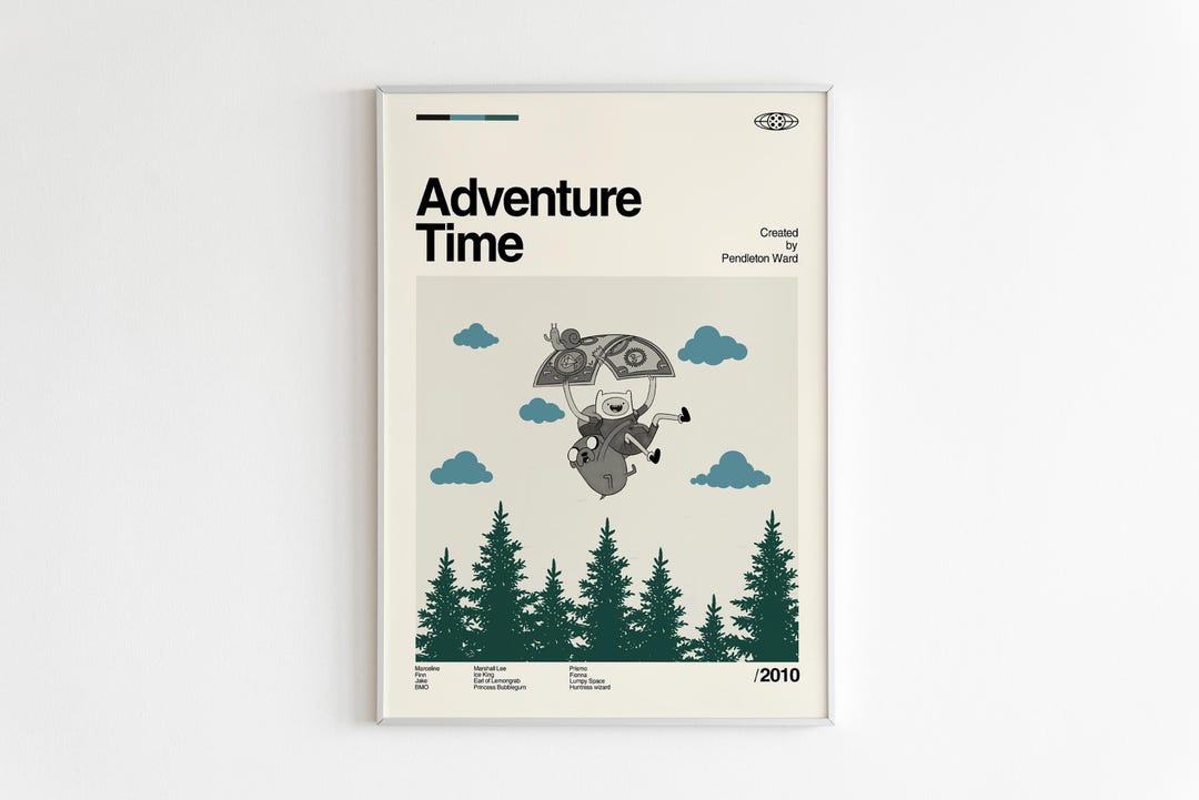 Adventure Time Wall Decor,poster - Etsy