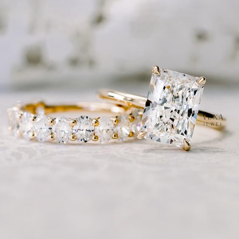 Wedding Ring Set Man - Etsy