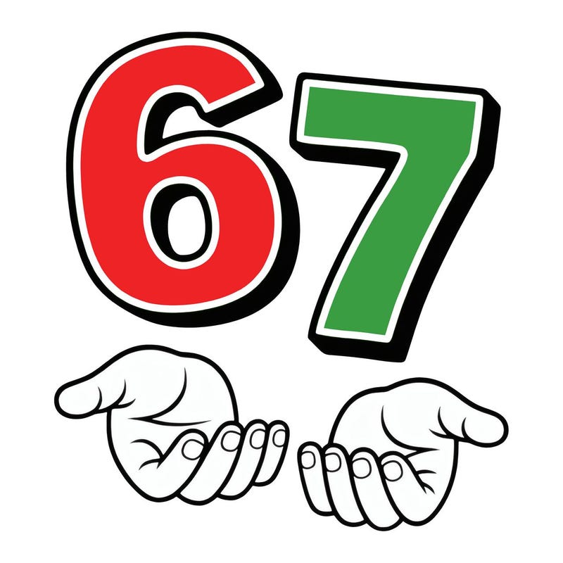 67 Meme T Shirt - Etsy UK