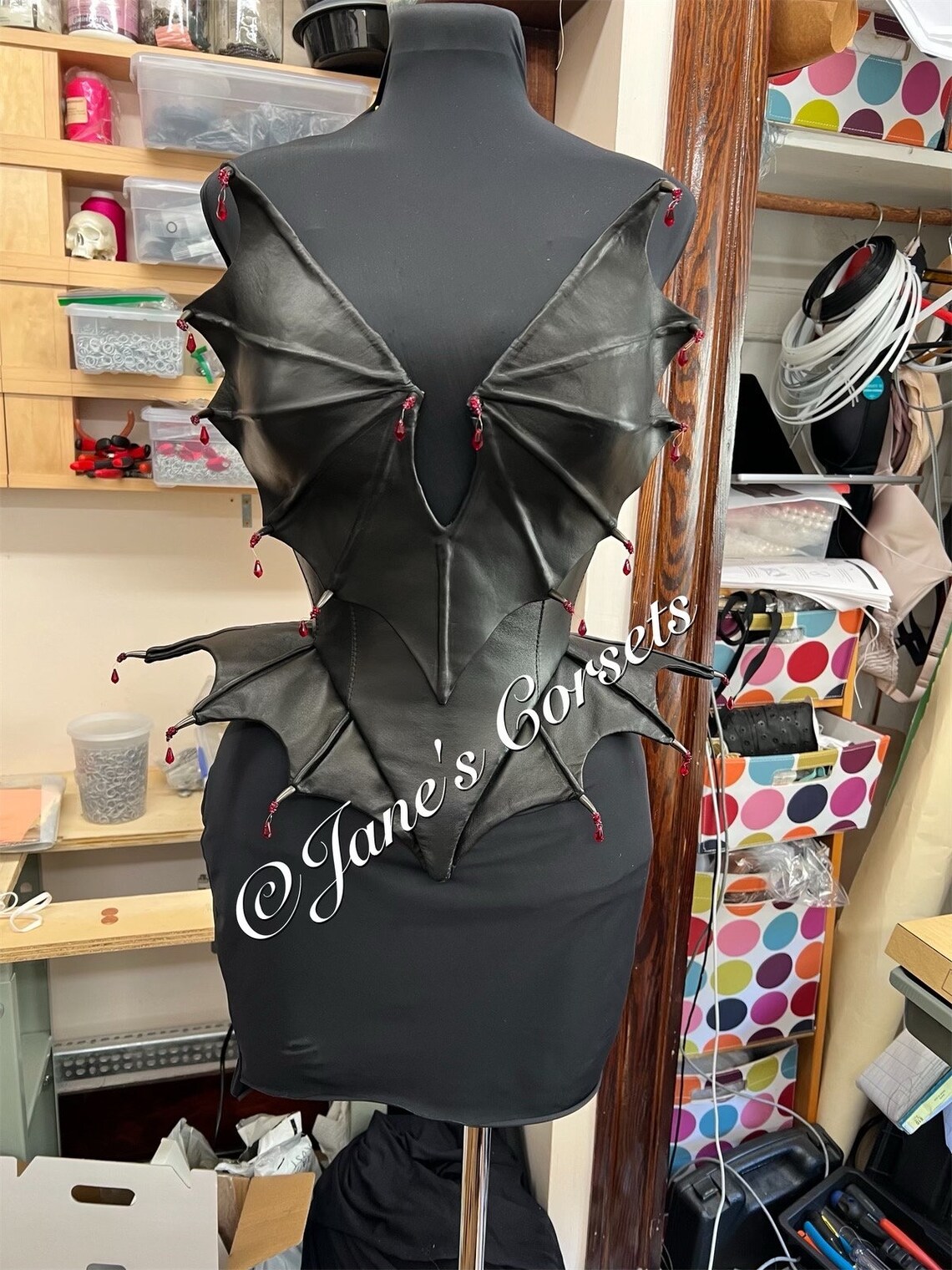 Bat Wing Corset - Etsy