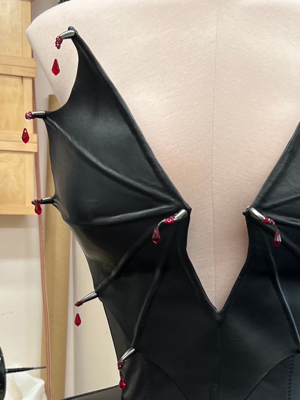 Bat Wing Corset Outfit - Etsy