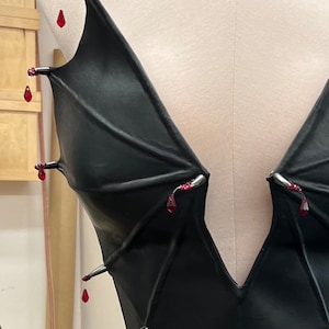 Bat Wing Corset Outfit - Etsy