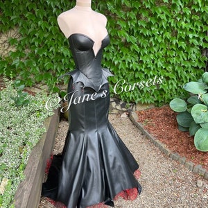 Bat Wing Corset Outfit - Etsy