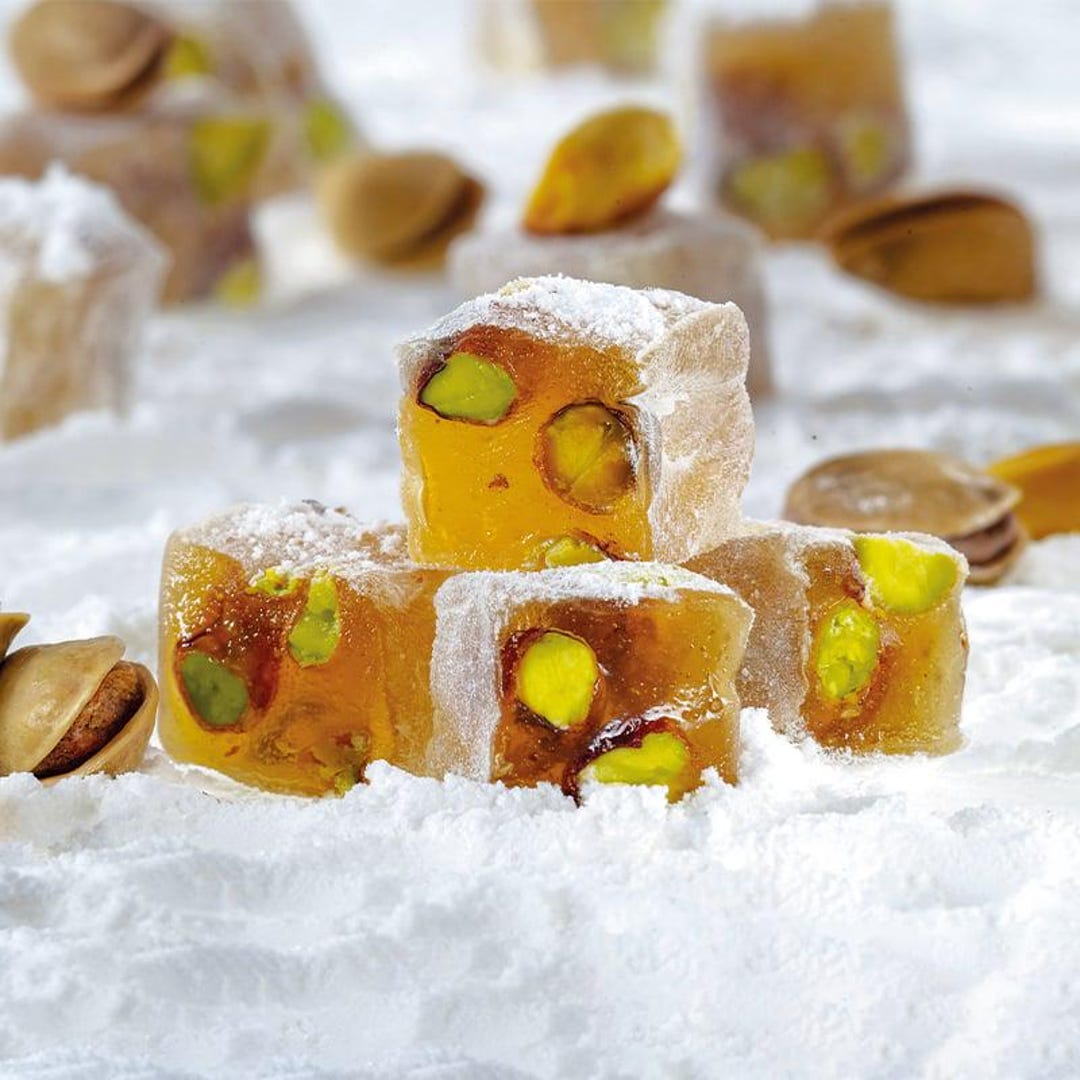 Turkish Delight Gift Box: Pistachio, Hazelnut, Ottoman Dessert - 350g ...