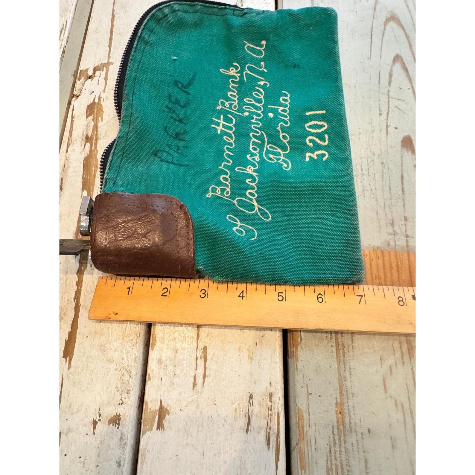 Vintage A Rifkin Co Bank Deposit Bag W/ Key - Etsy