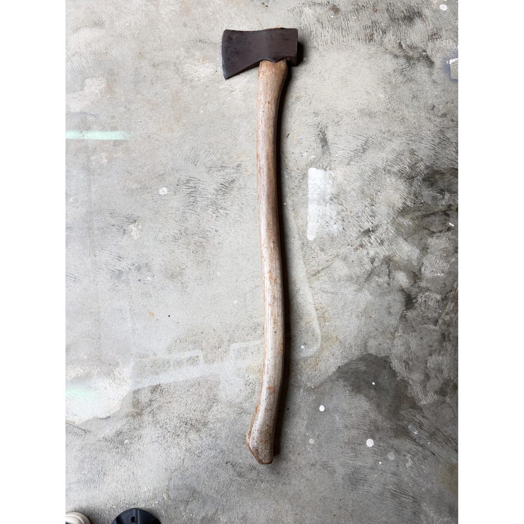 Vintage COLLINS Boy's Axe Single Bit 1940s-60s USA Camping Logging Tool ...