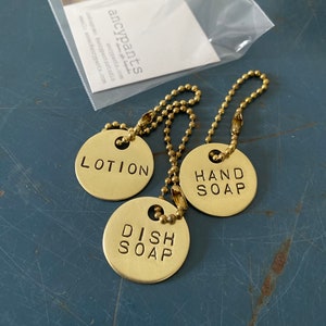 Hand Soap, Dish Soap Tags, Lotion, Labels for Your Soap, Hang on Soap ...