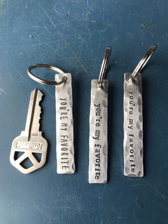 Valentine's Day Gift You're My Favorite Keychain - Etsy