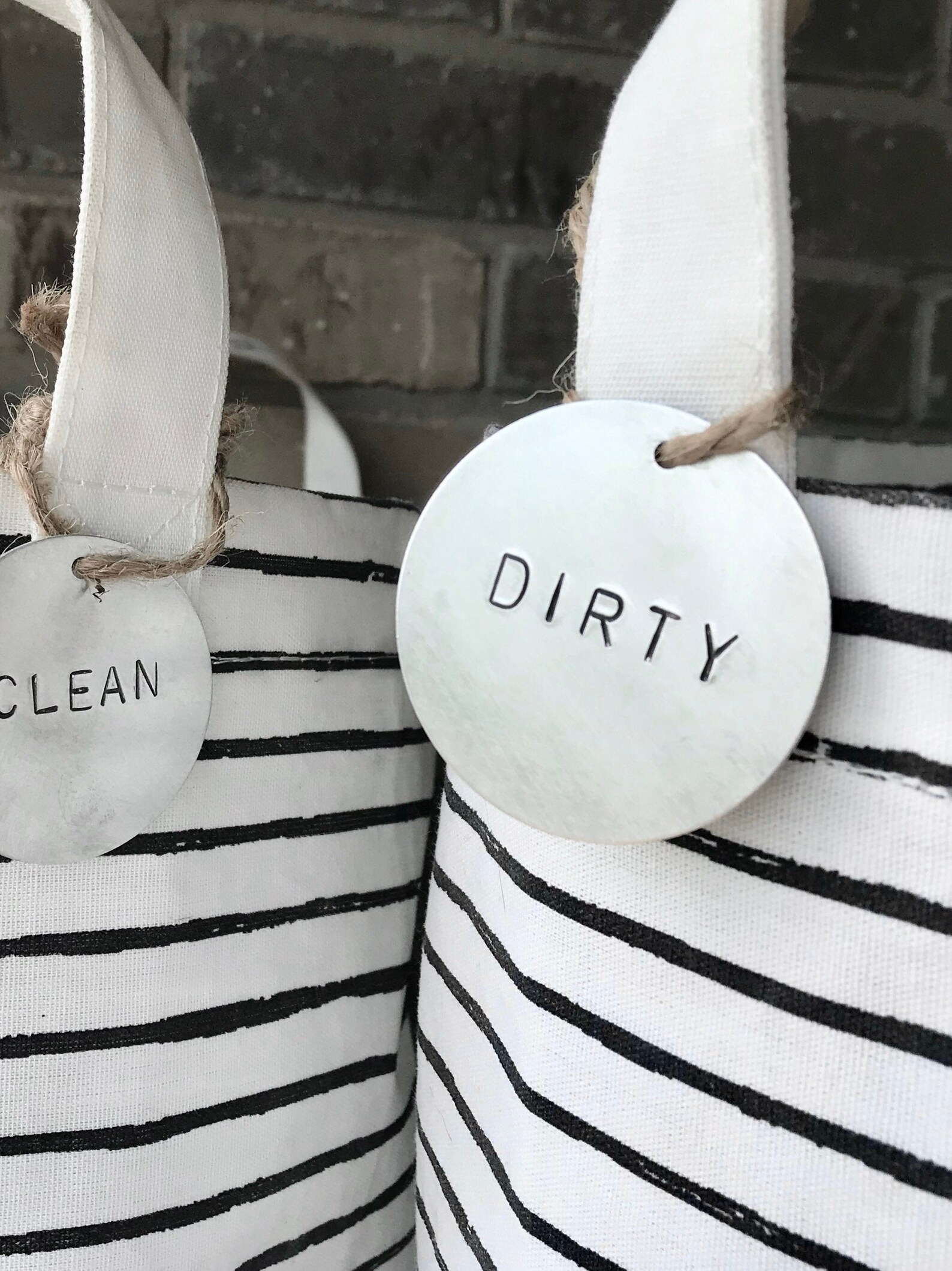 Dirty or Clean Tags Organize Your Laundry Label Your Stuff | Etsy