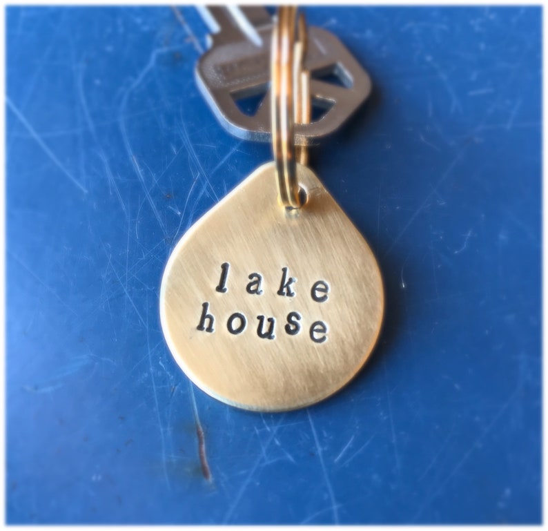 2nd Home Vacation Home Cabin Custom Key Tag Personalized - Etsy