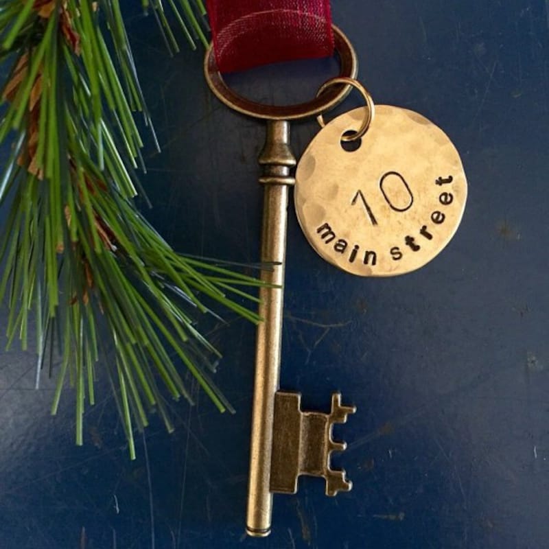Skeleton Key Ornament - Etsy
