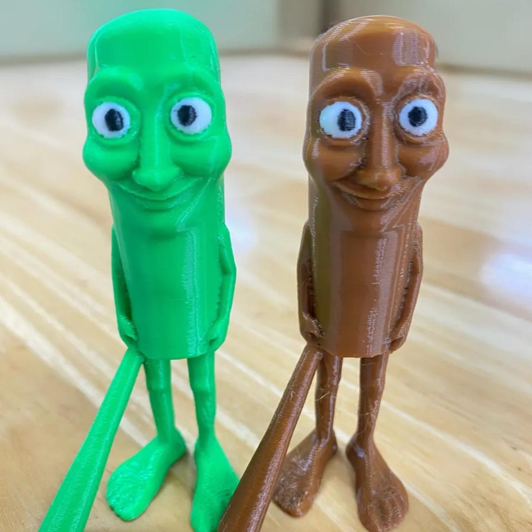 Viral Meme Creature Figurine | Funny Desk Buddy Ornament | Weirdcore ...