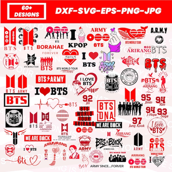 Bts Logo Svg Arirang - Etsy