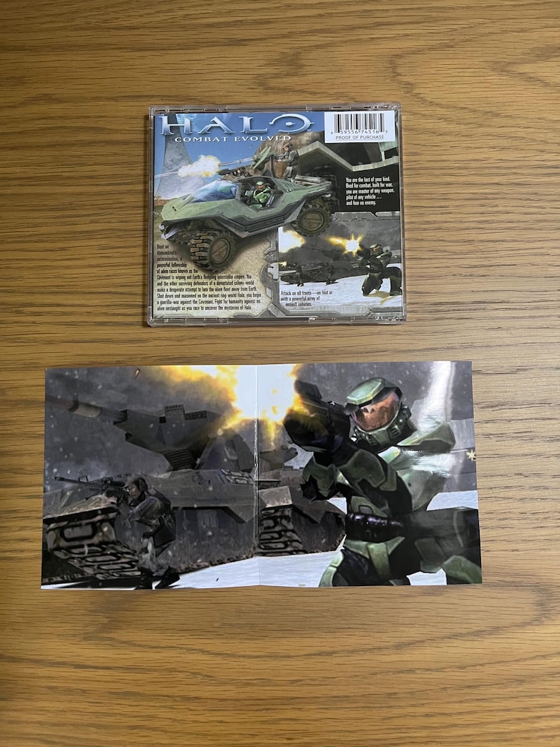 Halo Combat Evolved - Soundtrack - Custom CD - OST - Etsy