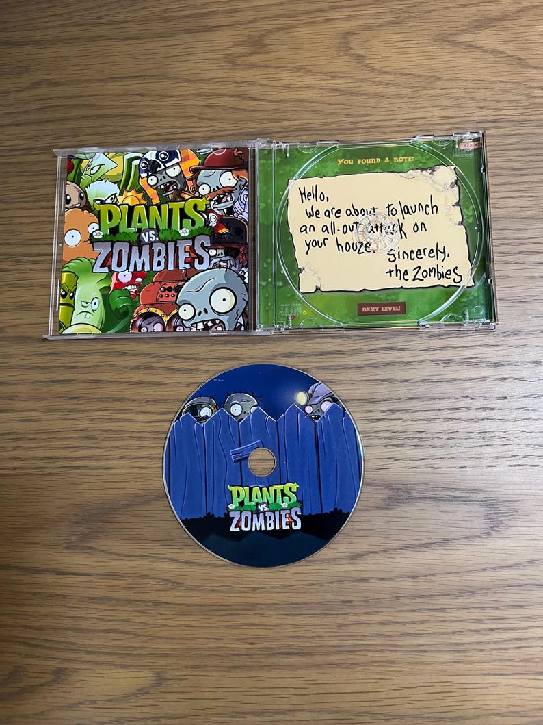 Plants Vs Zombies - OST - Custom CD - Etsy