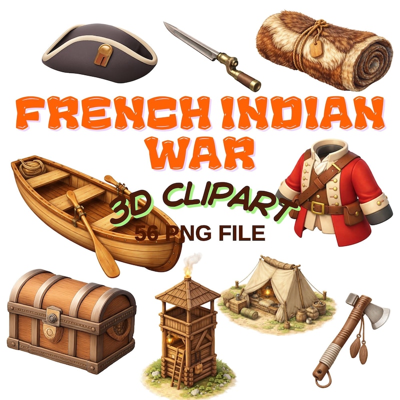 French and Indian War Art - Etsy