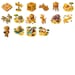 Safari Animals Clipart – 3D Jungle Adventure PNG Set (52 Files) - Etsy