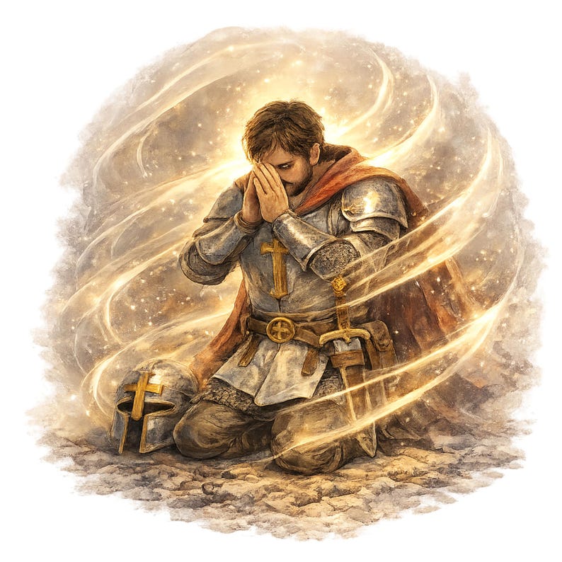 Armor of God Watercolor Knight PNG Bundle, Christian Art (digital ...