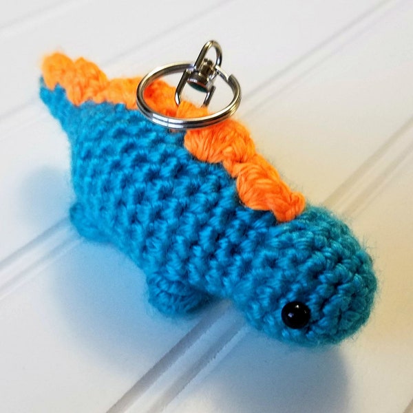 Dinosaur Keychain - Etsy