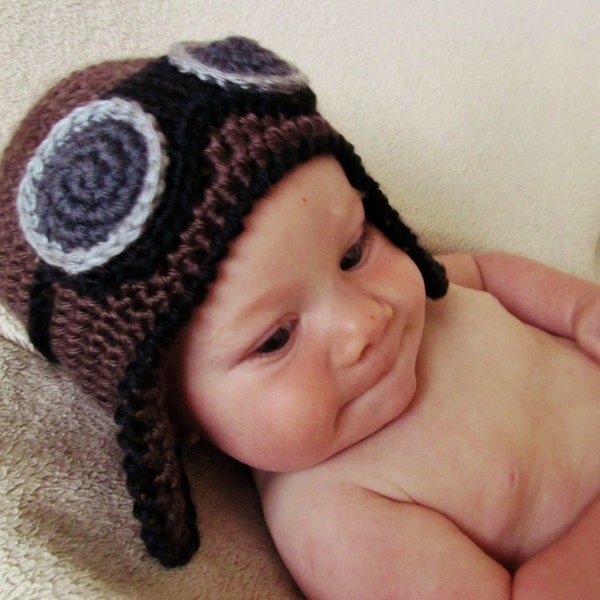 Baby Aviator Hat - Etsy