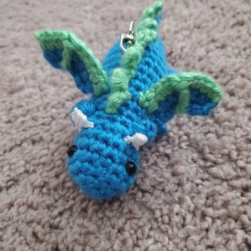 Crochet Keychain - Etsy