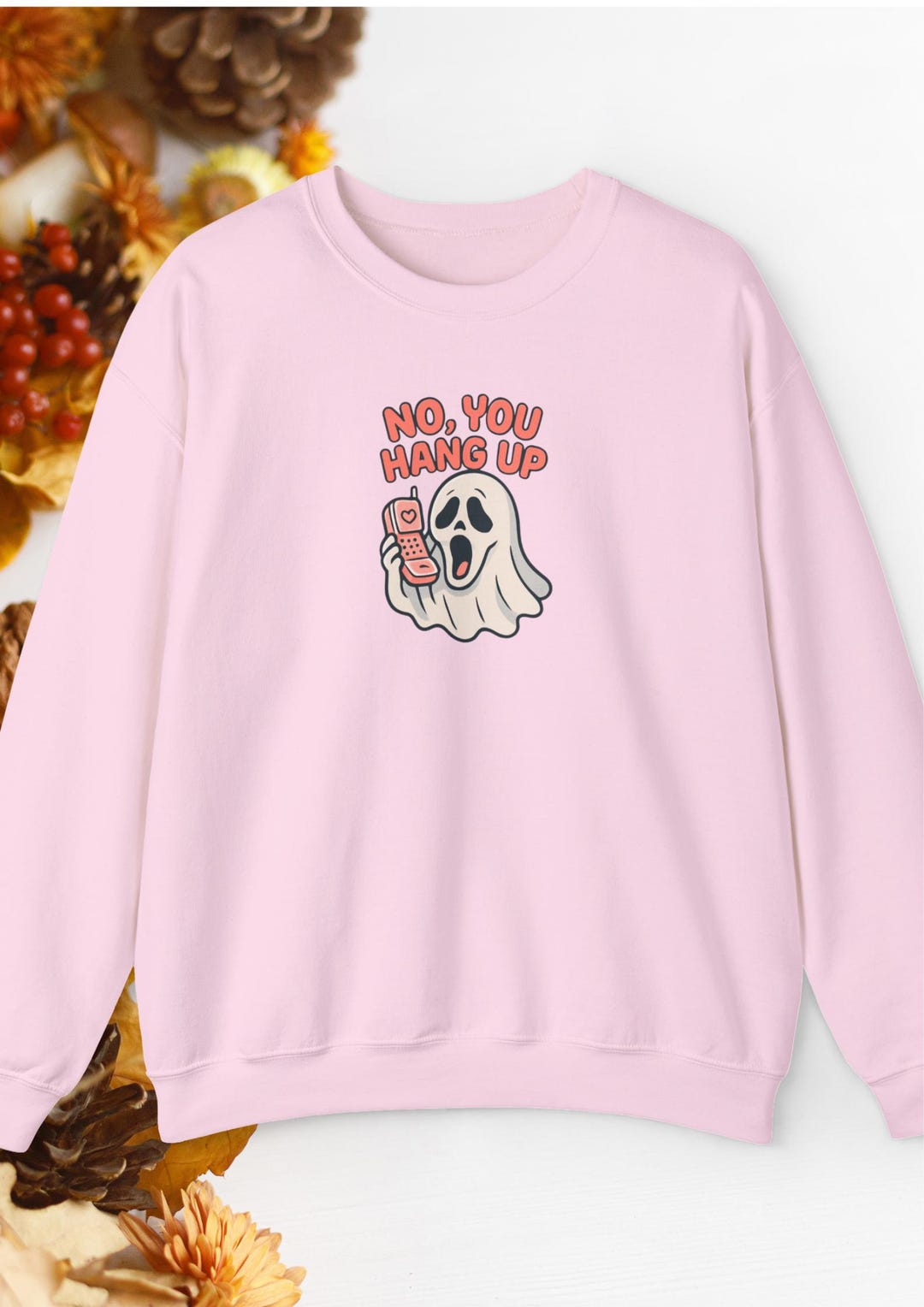 Scream Halloween No You Hang up Crewneck Sweatshirt, Halloween ...
