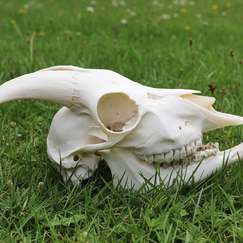 Real Goat Skull - Etsy