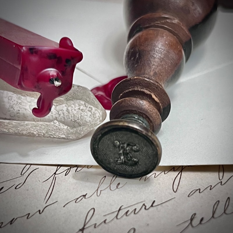 Antique Wax Seal Stamp - Etsy