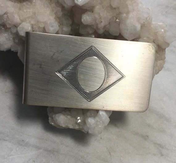 Fabulous Sterling Silver Charles Thomae Money Clip Diamond - Etsy