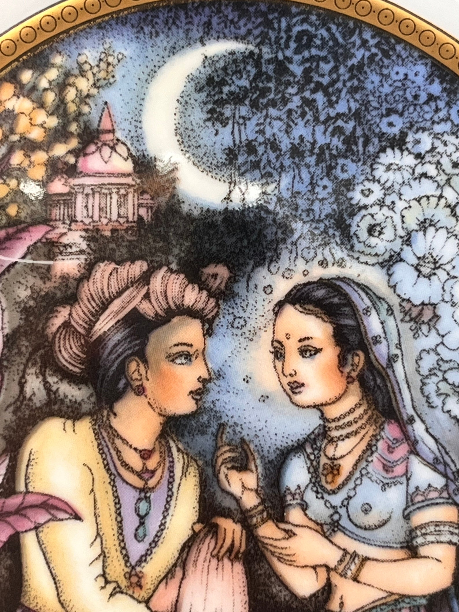 Scheherazade & King Shahryar 1001 Arabian Nights Art Platter - Etsy