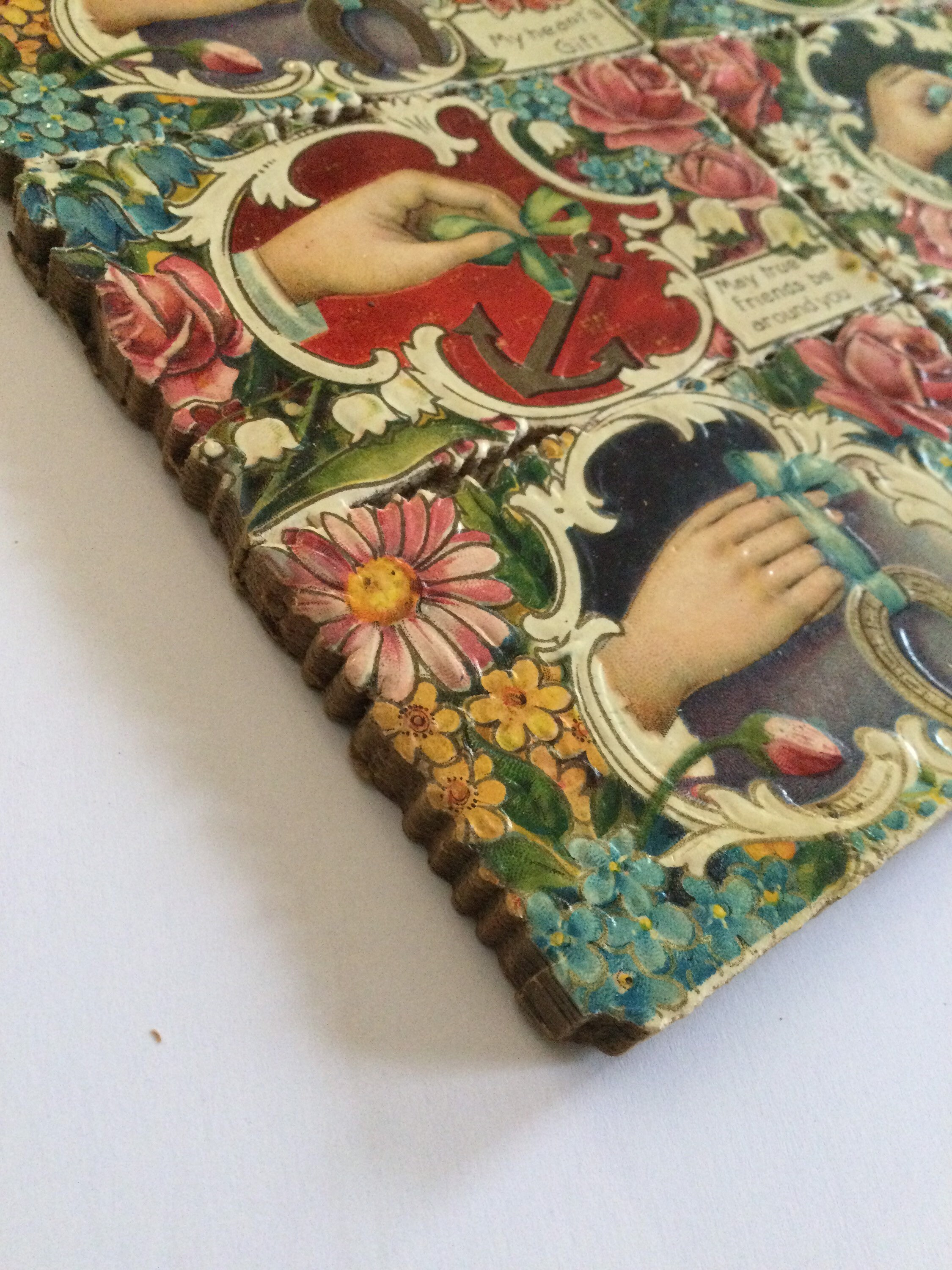 Excellent Uncut Sheet of Victorian Die Cut Calling Cards | Etsy