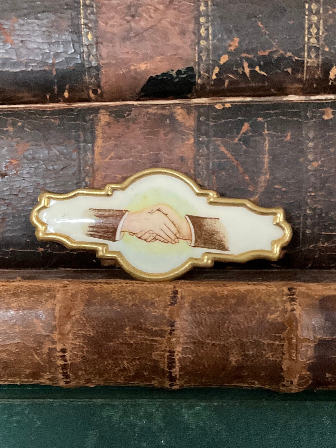 Fraternal Handshake Pin Secret Society, Ioof, Masonic, Union ...